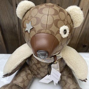 Coach | Accessories | Coach Bear In Signature Canvas 75528 | Poshmark
